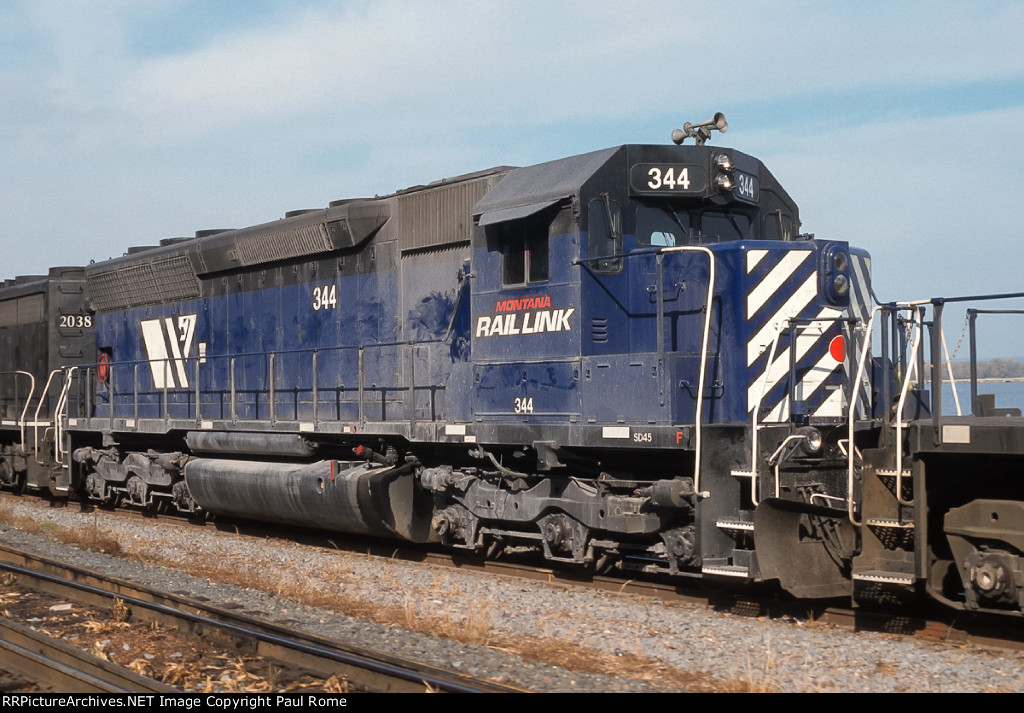 MRL 344, EMD SD45, ex DRGW on the IMRL